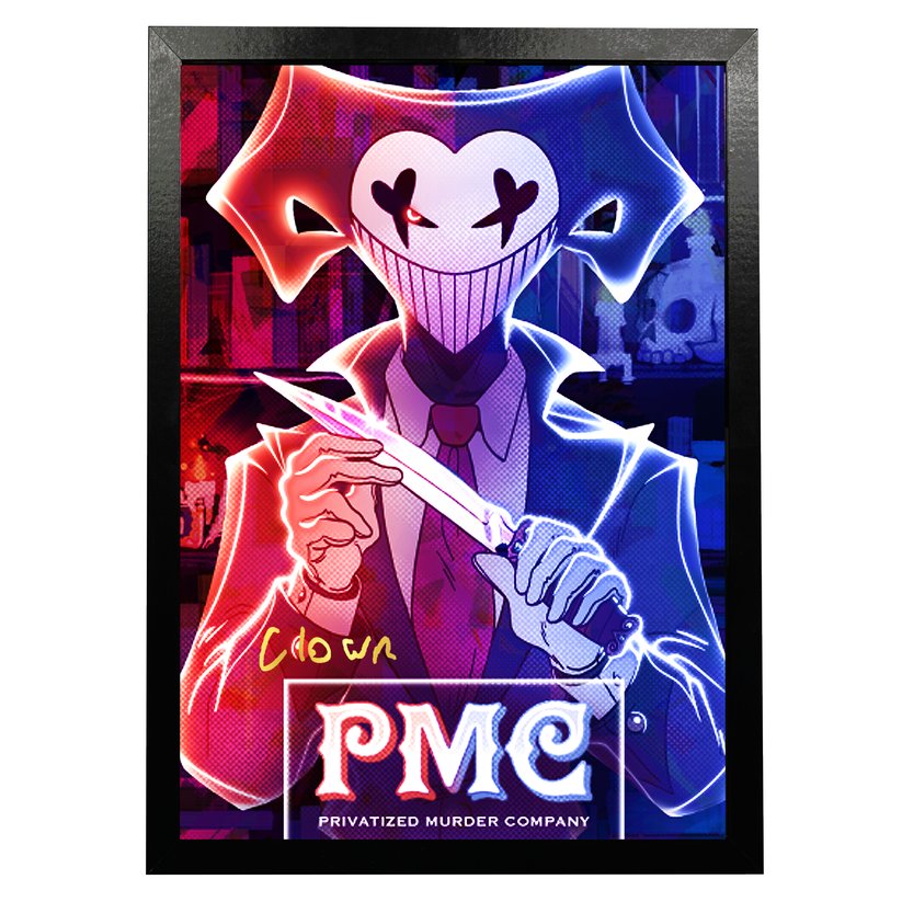 Hand-Signed | ClownPierce PMC Poster – Creator Merch