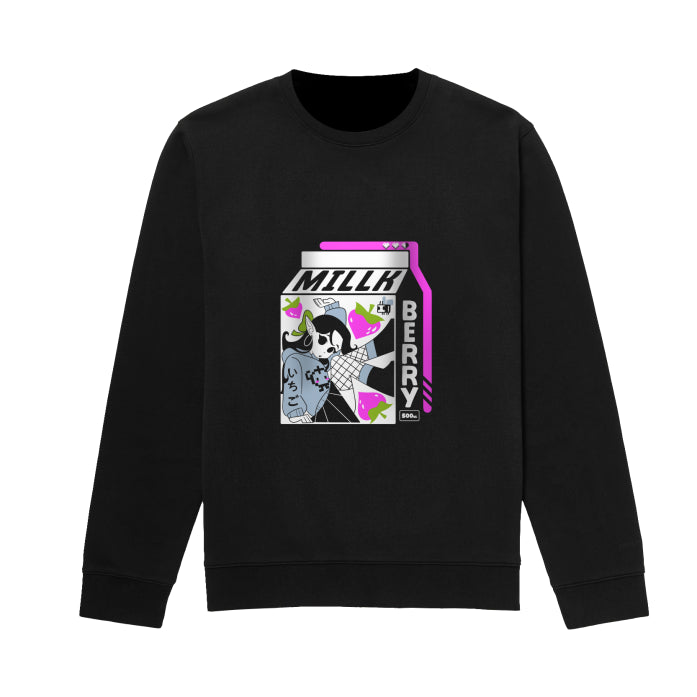Millkberry Sweatshirt – Creator Merch